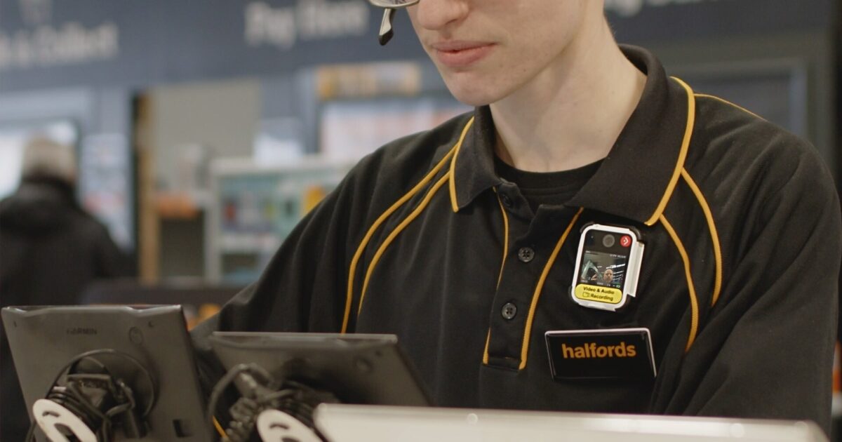 Halfords Puts Safety First with Body-Worn Cameras - Reveal